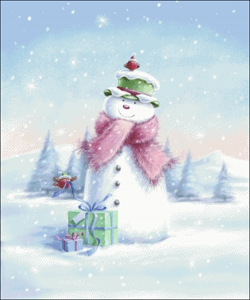 Snow Friends : Charting Creations | Unique Counted Cross Stitch ...