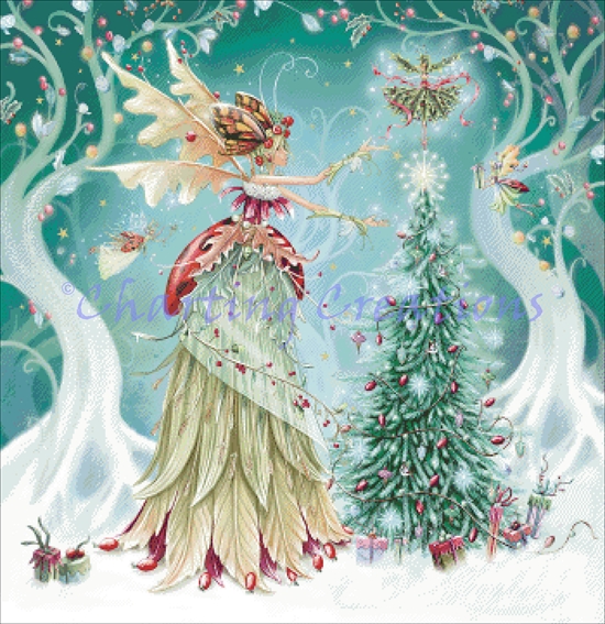 Christmas Fairy Magic : Charting Creations | Unique Counted Cross ...