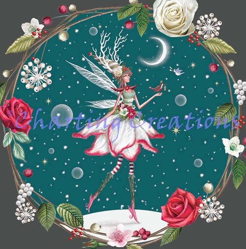 Christmas Pixie : Charting Creations | Unique Counted Cross Stitch ...